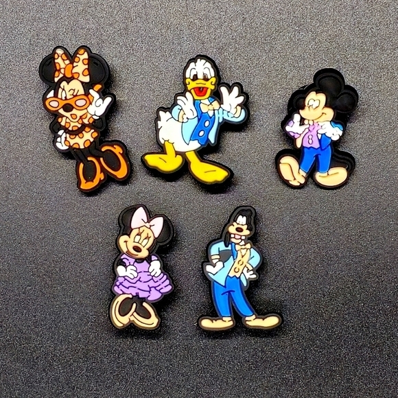 Accessories | Disney Mickey Mouse Croc Charms 5 | Poshmark